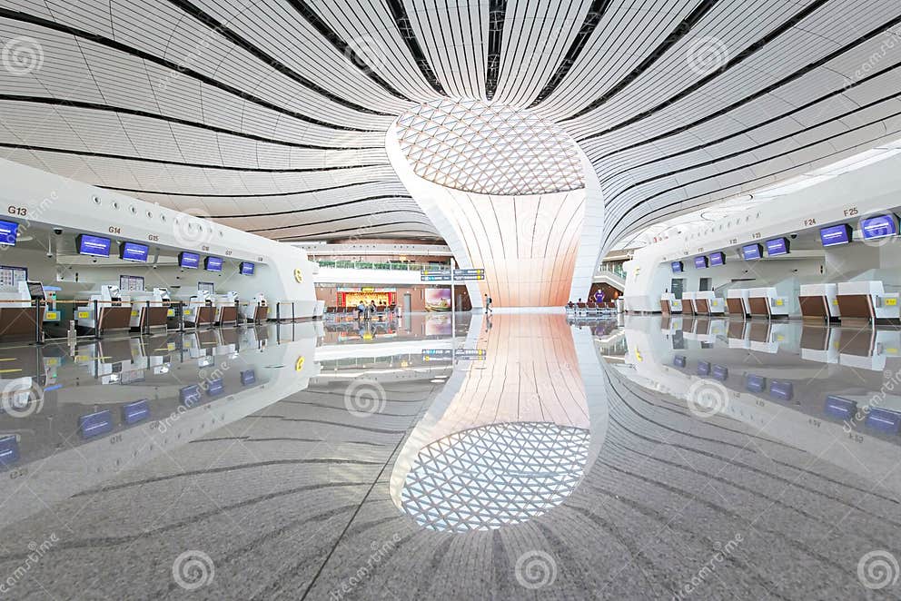 Architecture of Terminal Building of Daxing International Airport ... Architecture of Terminal Building of Daxing International Airport ...