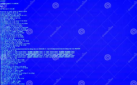 Terminal Command, CLI, Front View. Web Security. UNIX Bash Shell, Copy Space, Blue Background ...