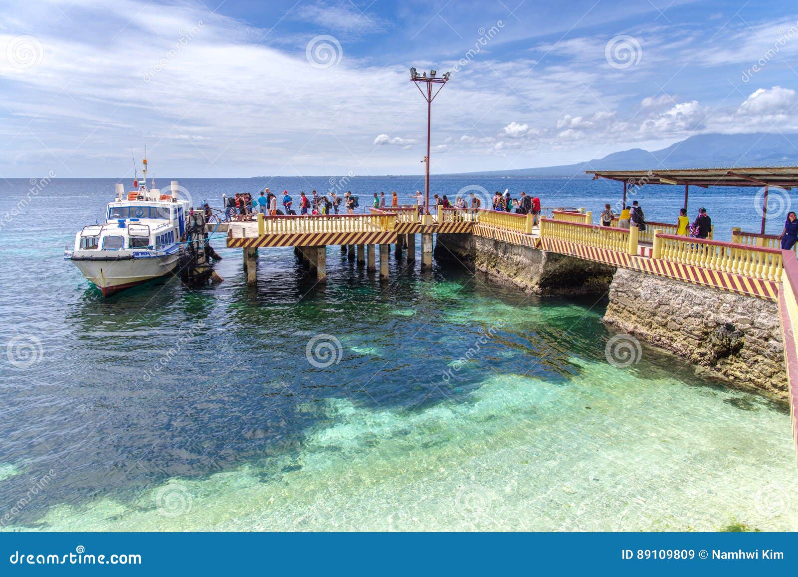 Terminal Do Porto De Liloan Na Ilha De Cebu Imagem de Stock Editorial ...