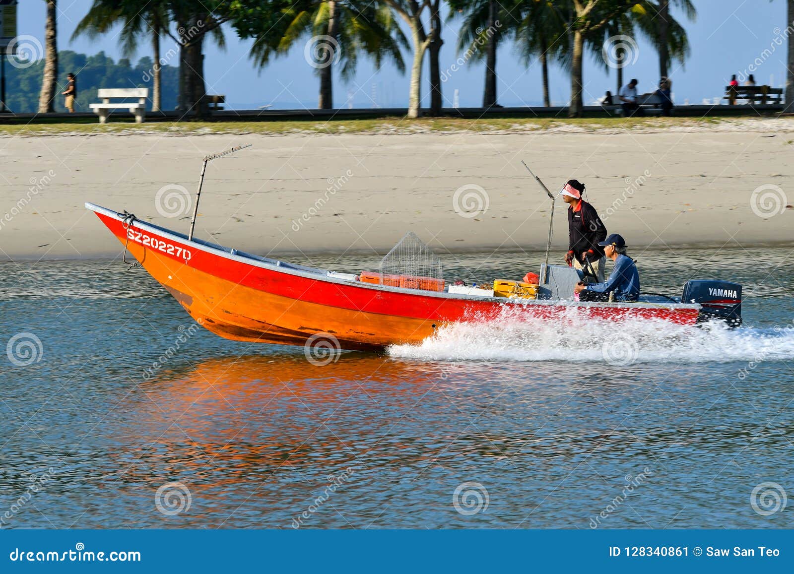 Terminal Du Ferry De Point De Changi Photo éditorial - Image du pêche ...