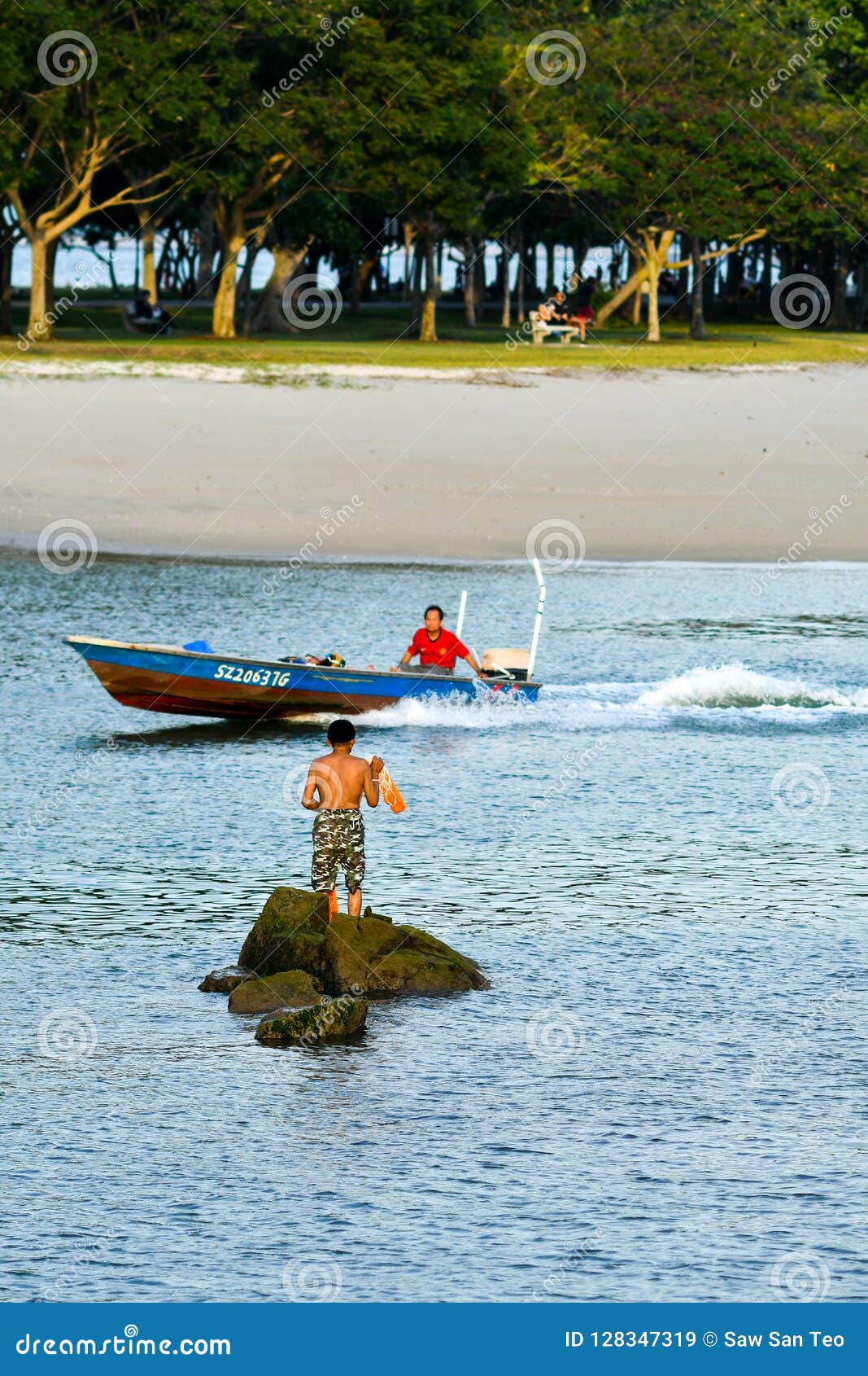 Terminal Du Ferry De Point De Changi Image stock éditorial - Image du ...