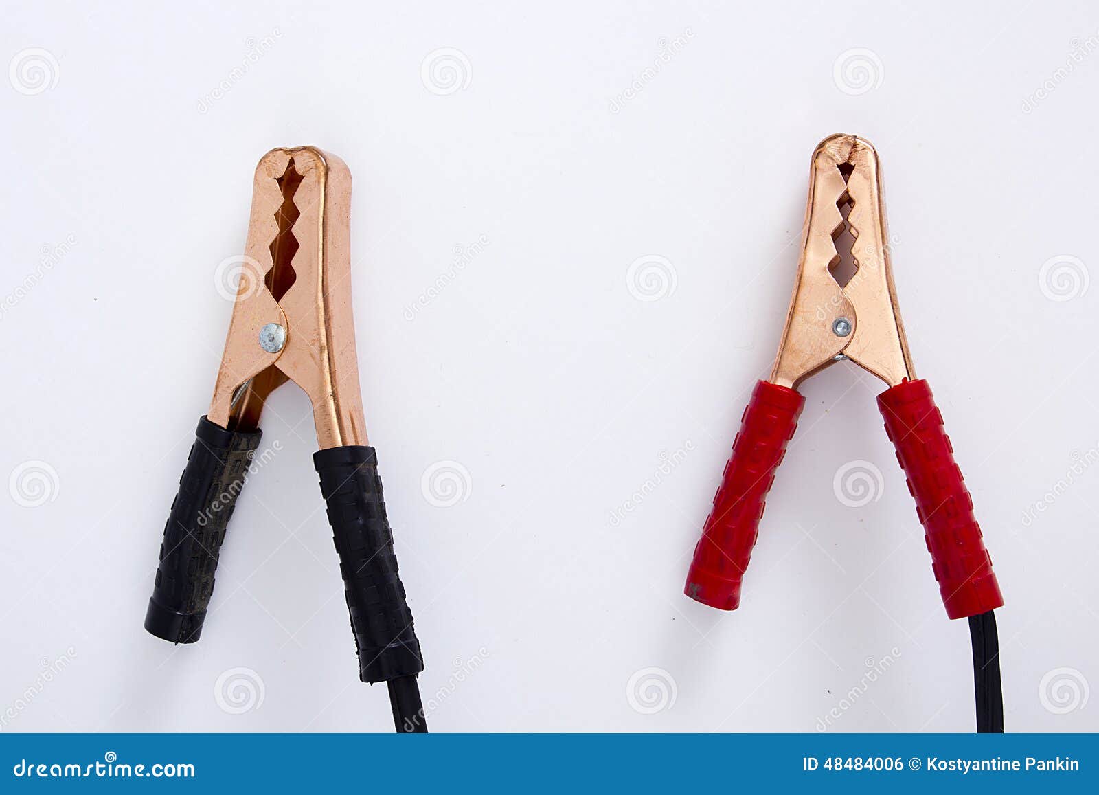 Terminal electric cable stock photo. Image of jumper - 48484006
