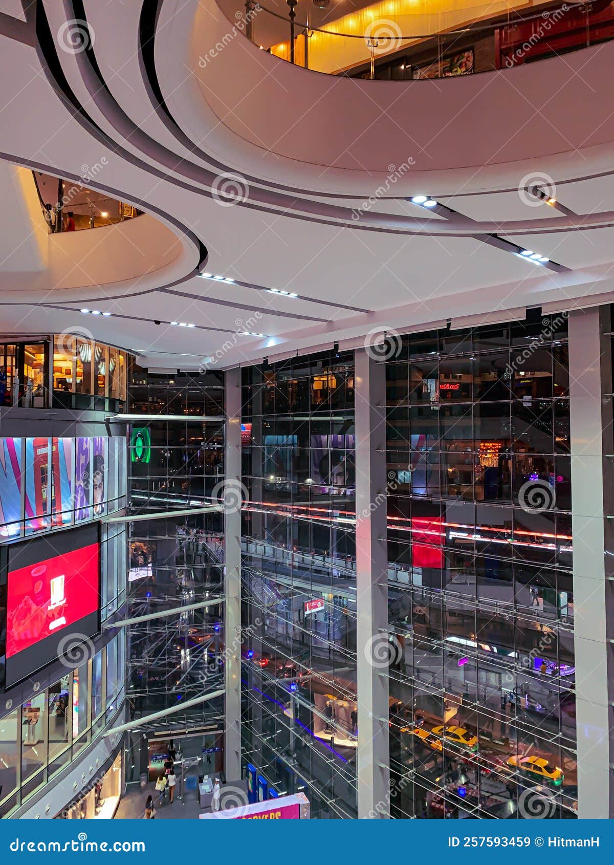 Terminal 21 Mall editorial stock image. Image of indoor - 257593459