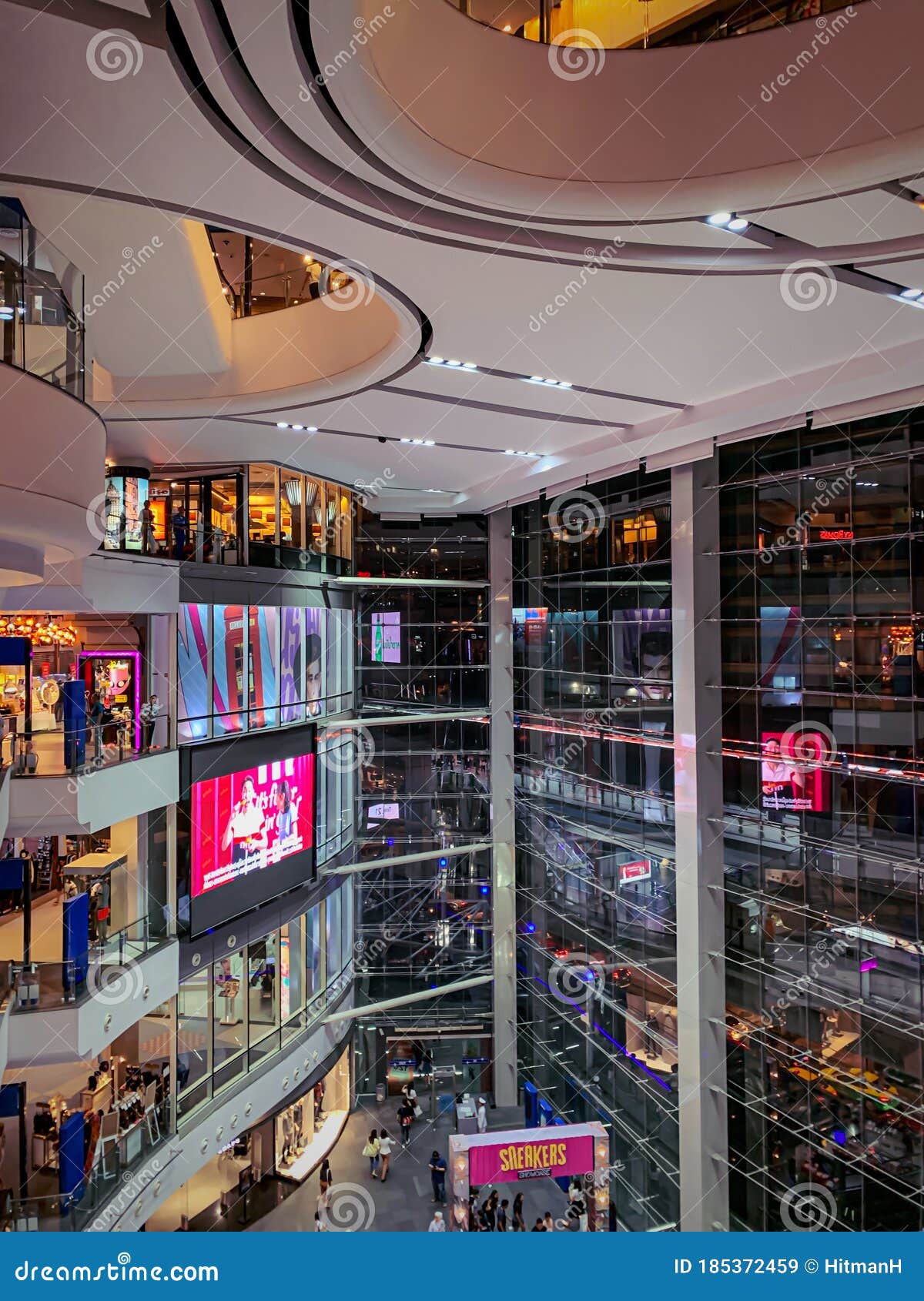 Terminal 21 Mall editorial stock image. Image of tourism - 185372459