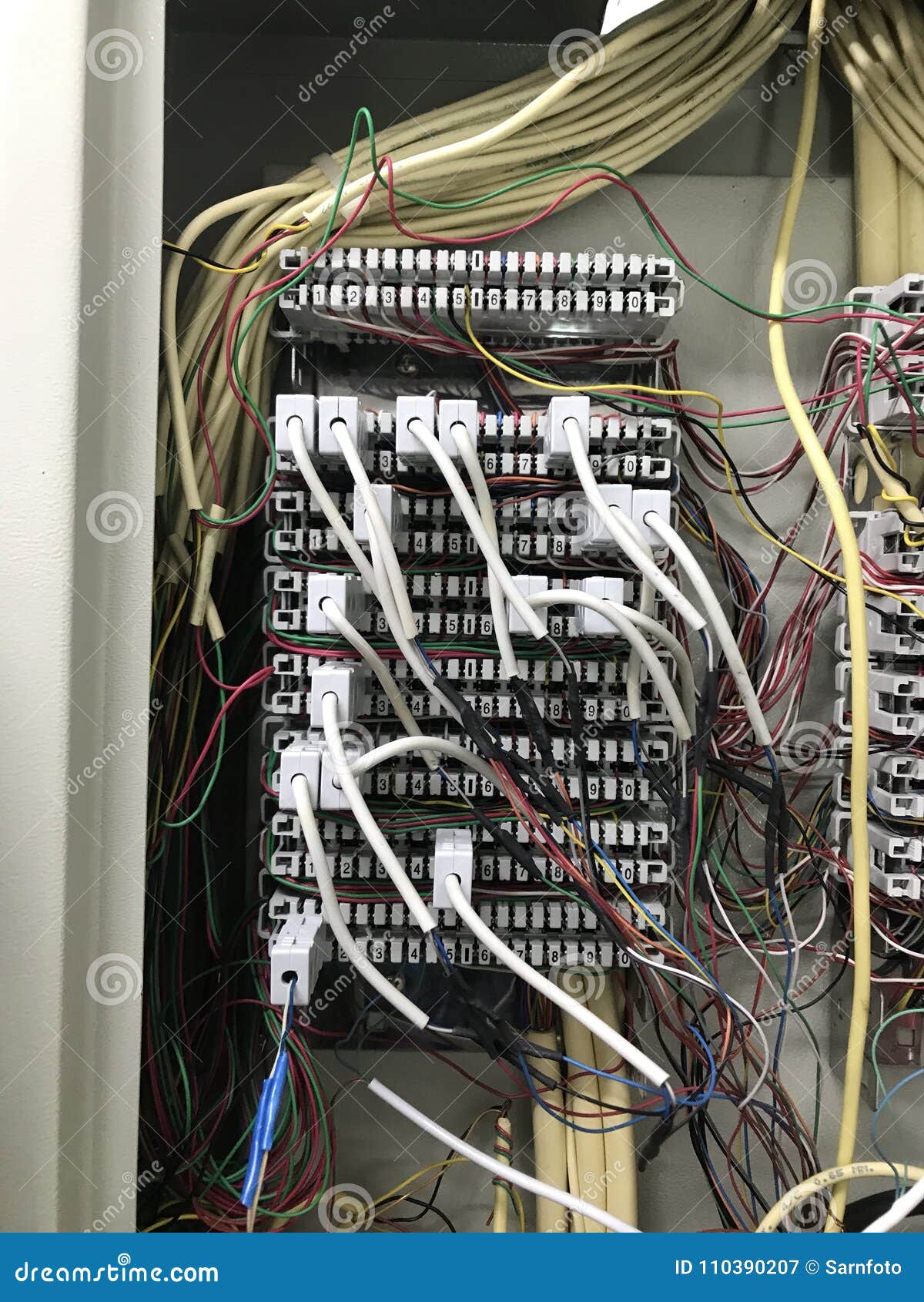 Terminal PBX BOX stock image. Image of line, terminal - 110390207