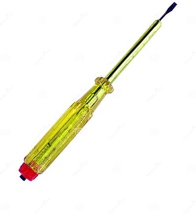 Terminal Screwdriver stock photo. Image of electric, safty - 63462