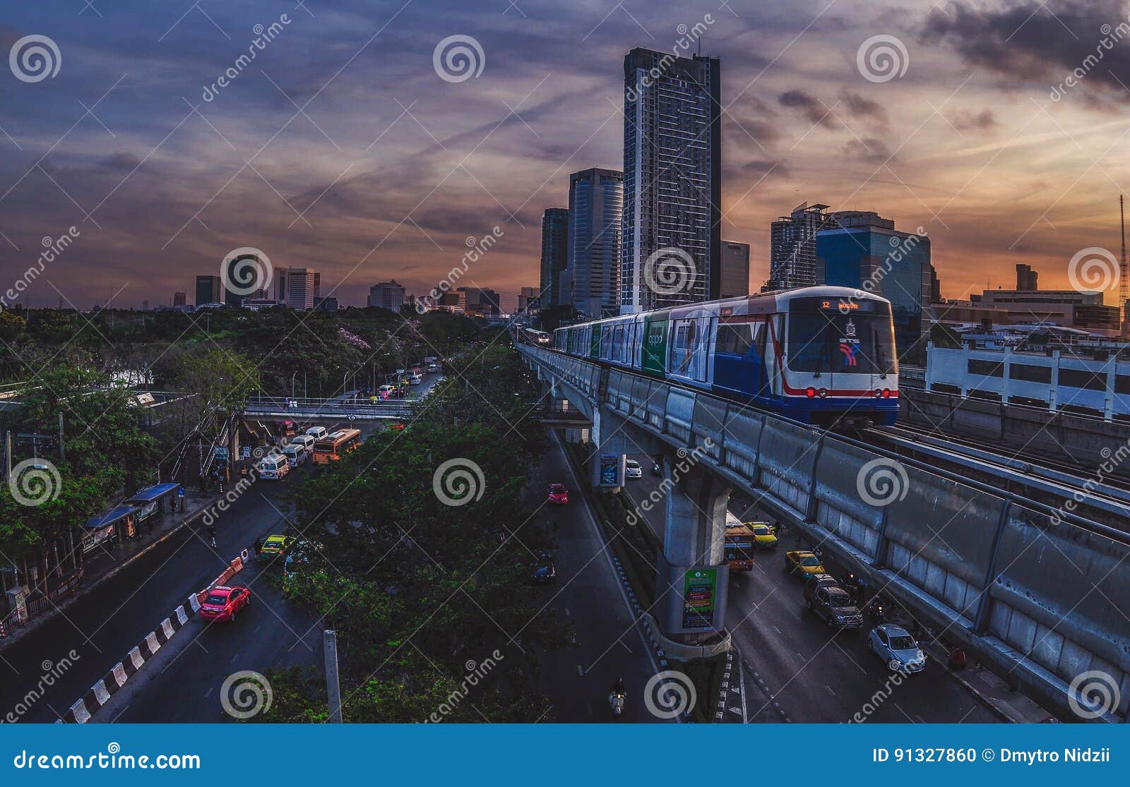 The Terminal Station Mo Chit, Bangkok Editorial Image - Image of ...
