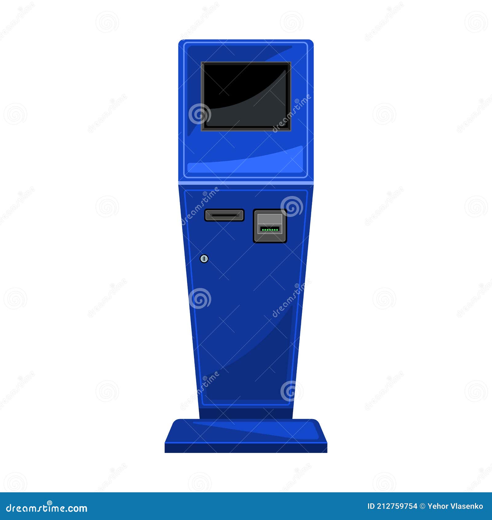 Terminal Vector Icon.Cartoon Vector Icon Isolated on White Background ...