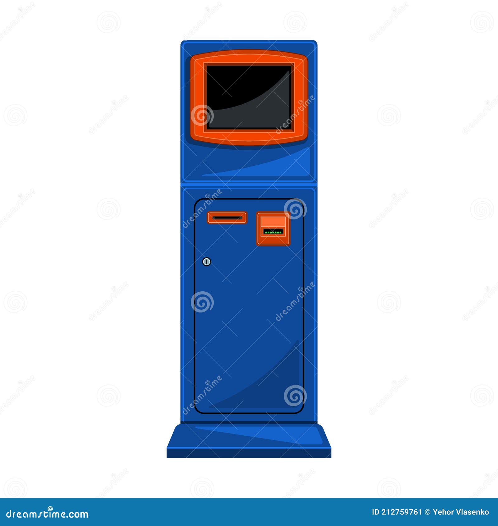 Terminal Vector Icon.Cartoon Vector Icon Isolated on White Background ...