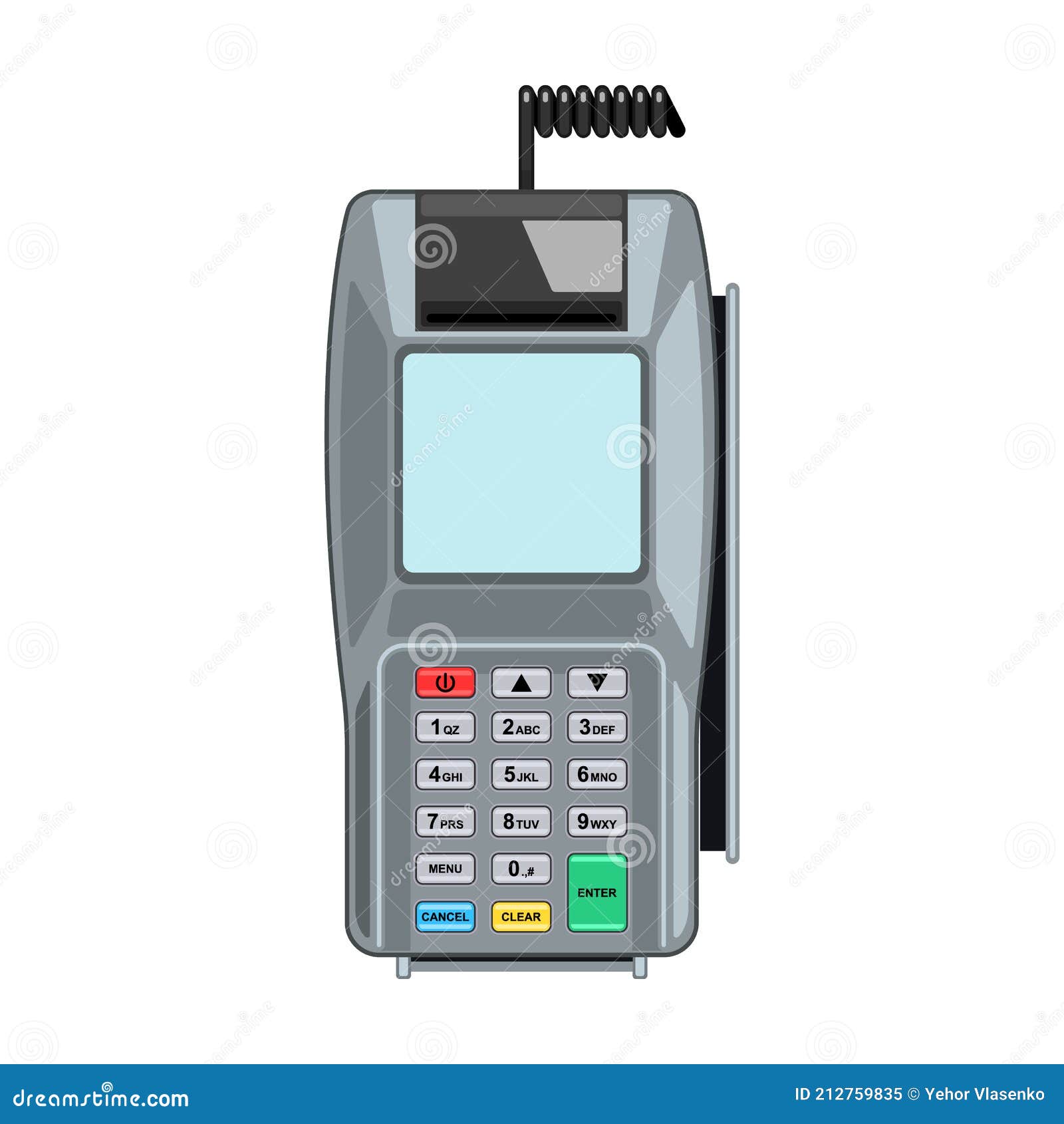 Terminal Vector Icon.Cartoon Vector Icon Isolated on White Background ...