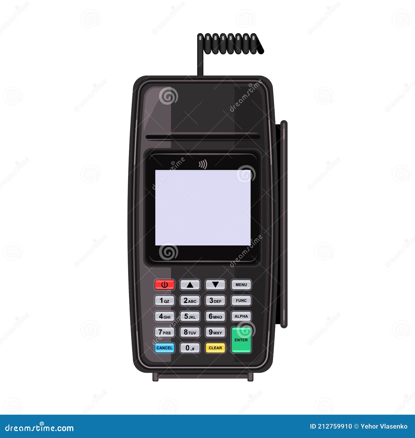 Terminal Vector Icon.Cartoon Vector Icon Isolated on White Background ...