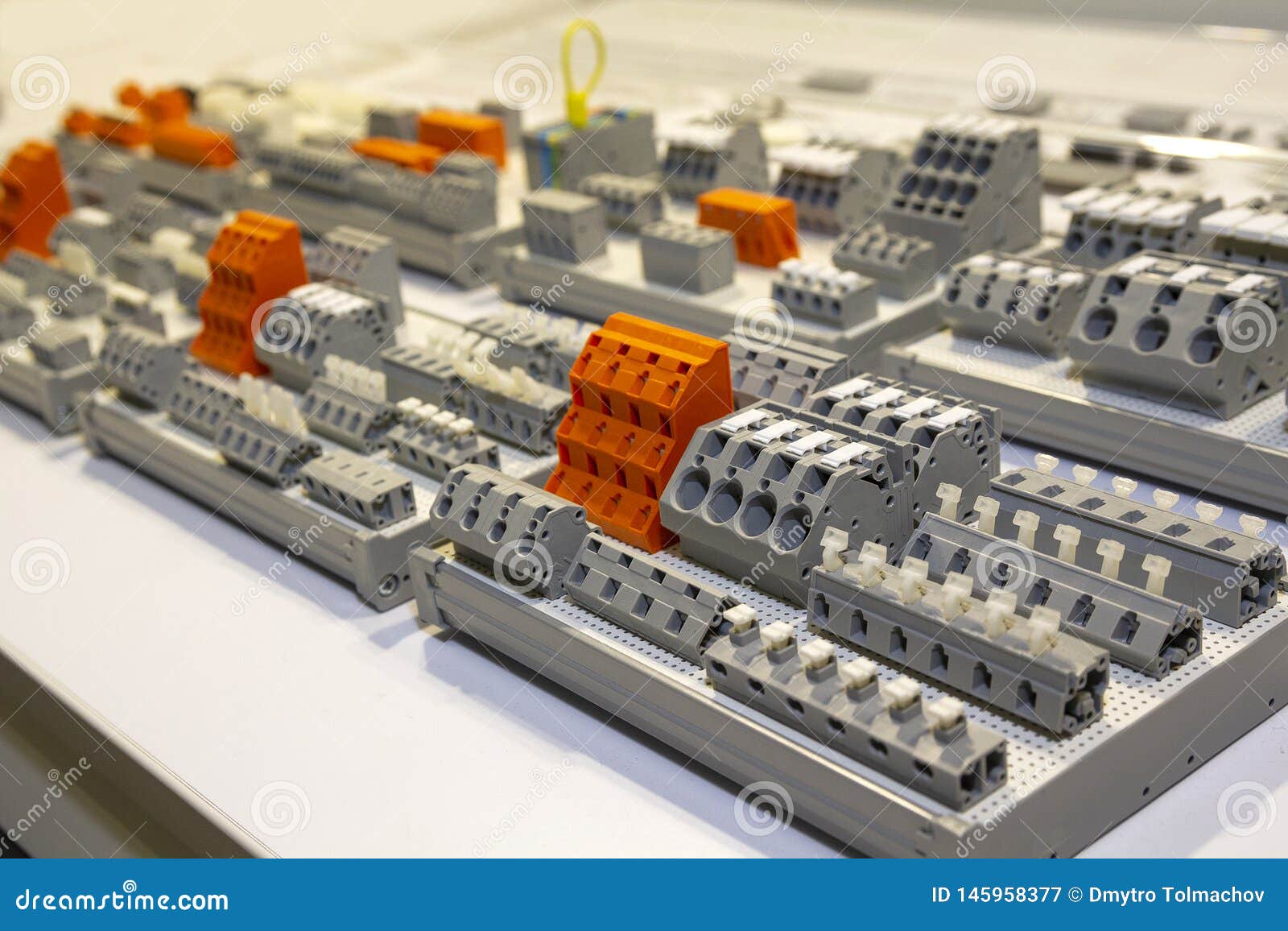 Contactors, Relays, Circuit Breakers And Terminals In The Electrical ...