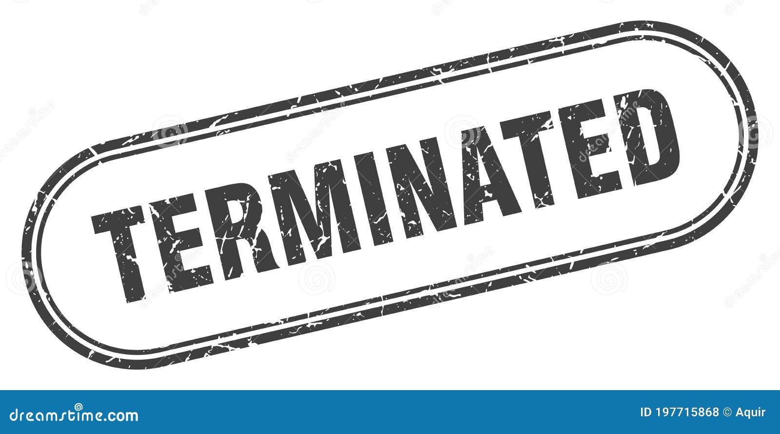 Terminated Red Stamp Royalty-Free Stock Photography | CartoonDealer.com ...