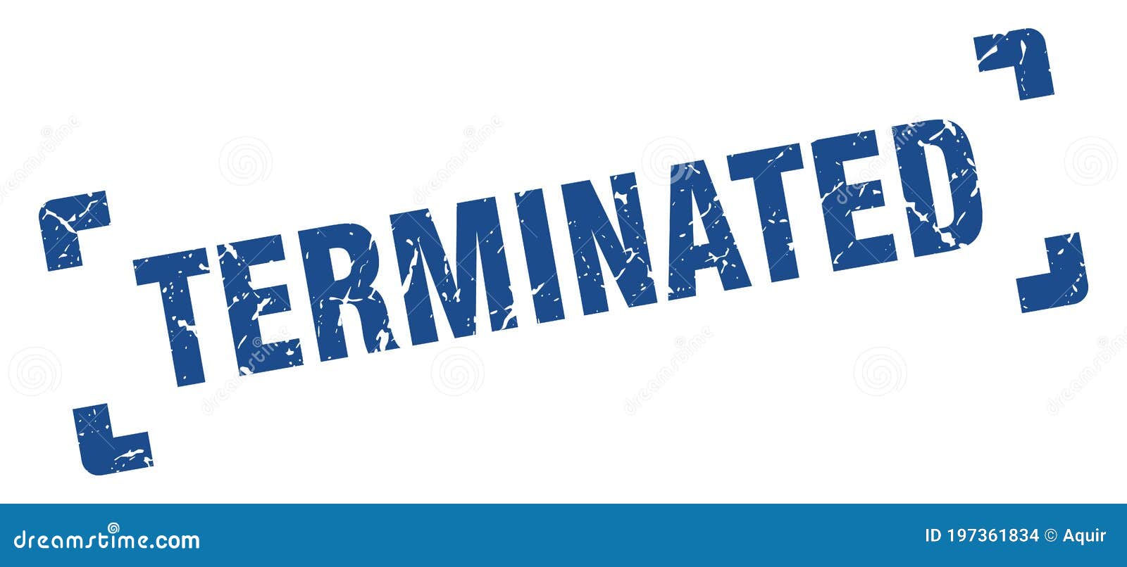 Terminated Red Stamp Royalty-Free Stock Photography | CartoonDealer.com ...