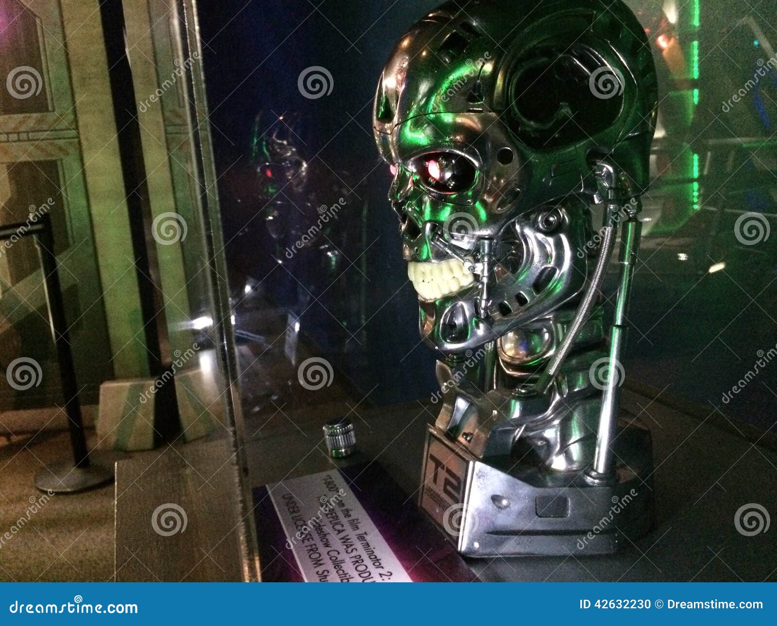Terminator editorial image. Image of head, smile, metal - 42632230