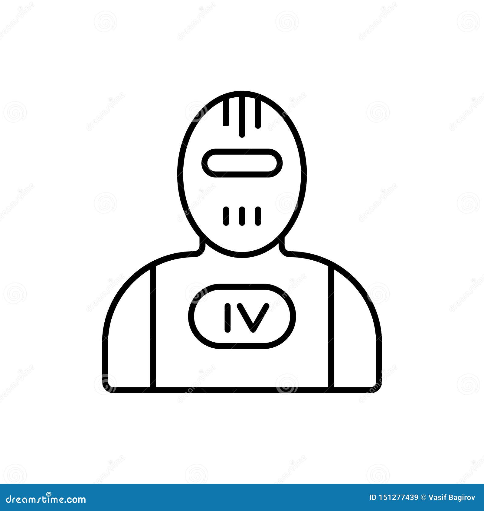 Terminator, Robot Icon - Vector. Artificial Intelligence Neumorphic ...