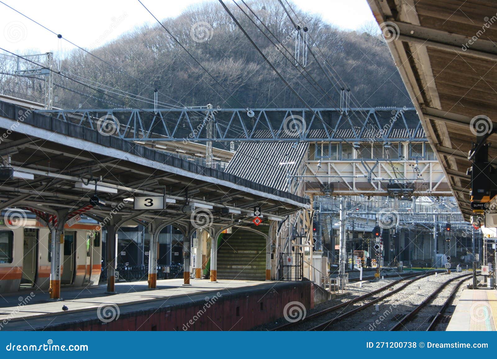 The Terminus of the JR Chuo Line in Japan Stock Photo - Image of ...