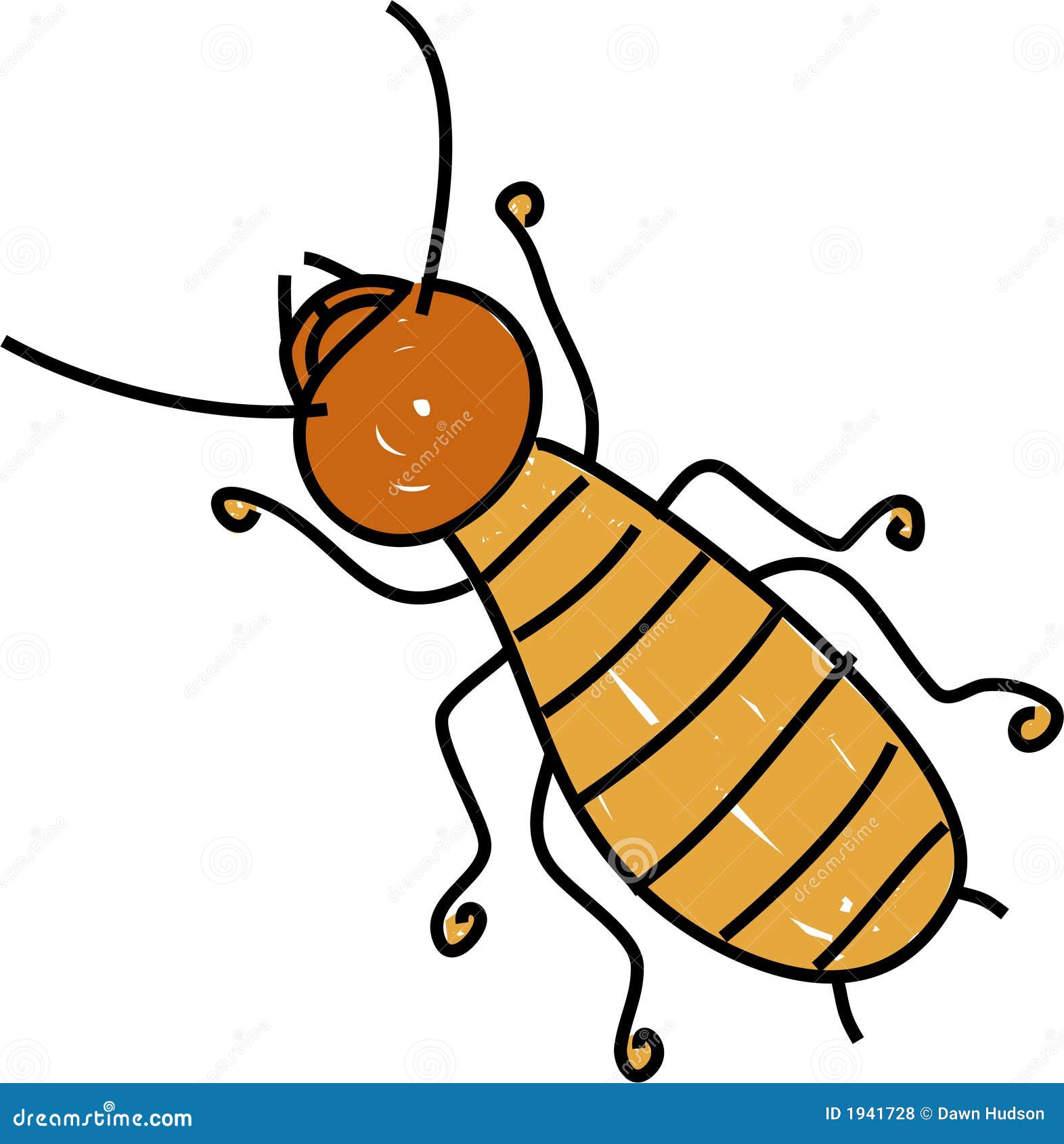 Termite stock illustration. Illustration of nature, isolated - 1941728