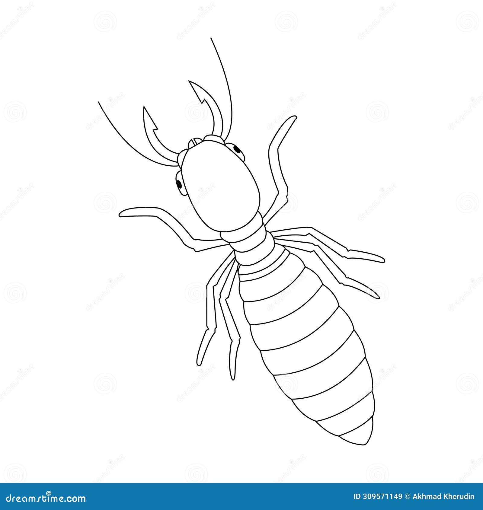 Termite Icon, Black Silhouettes Termites No Parasite Icon Vector ...
