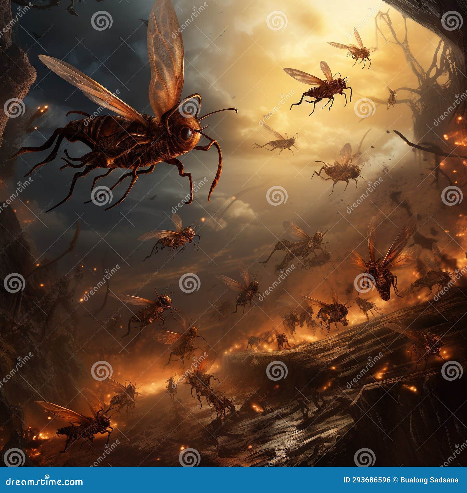 Flying Ants Logo Vector Silhouettee Icon | CartoonDealer.com #303986685