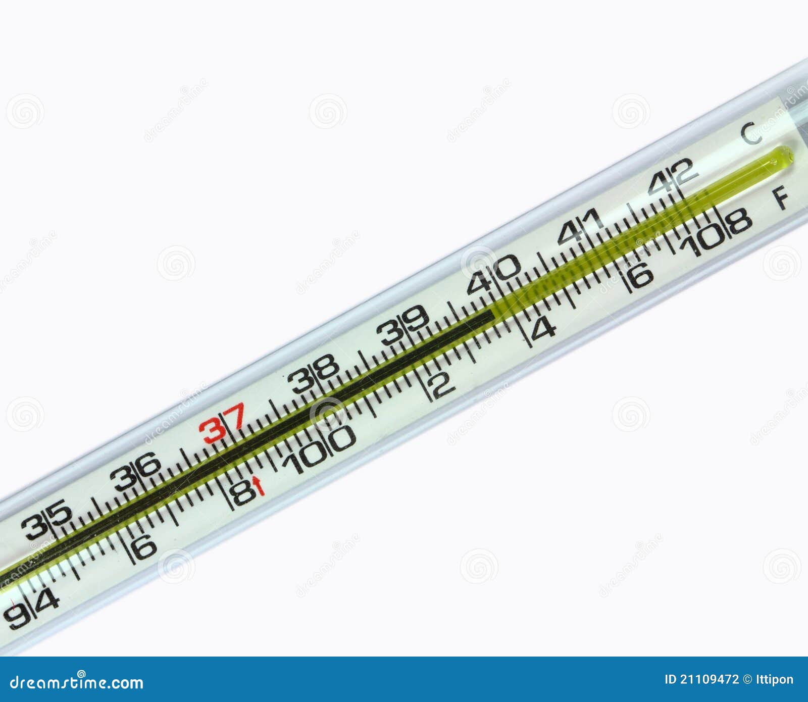 Termometer stock photo. Image of measurement, prognosis - 21109472