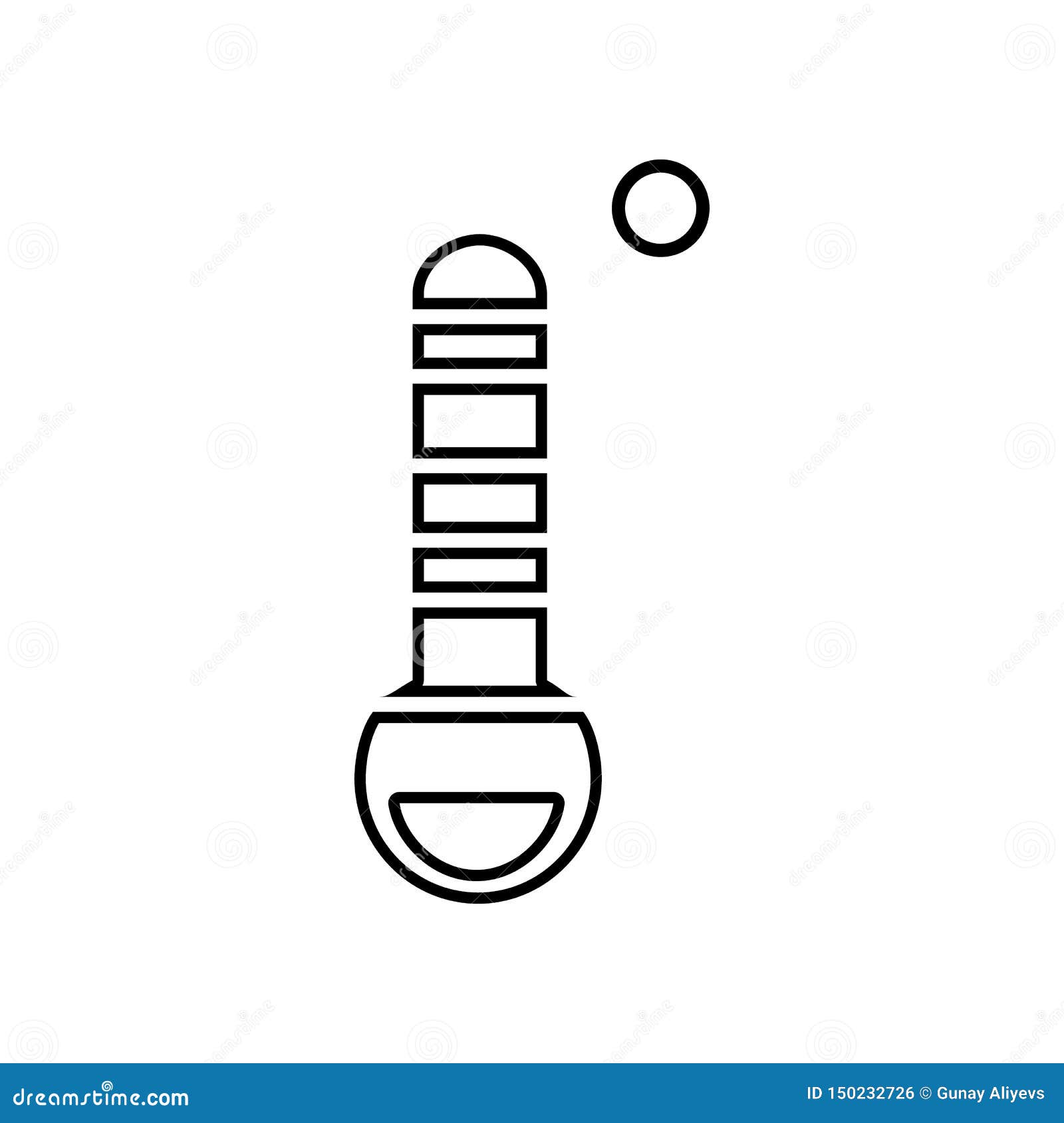 Termometer Icon. Element of Whether for Mobile Concept and Web Apps ...