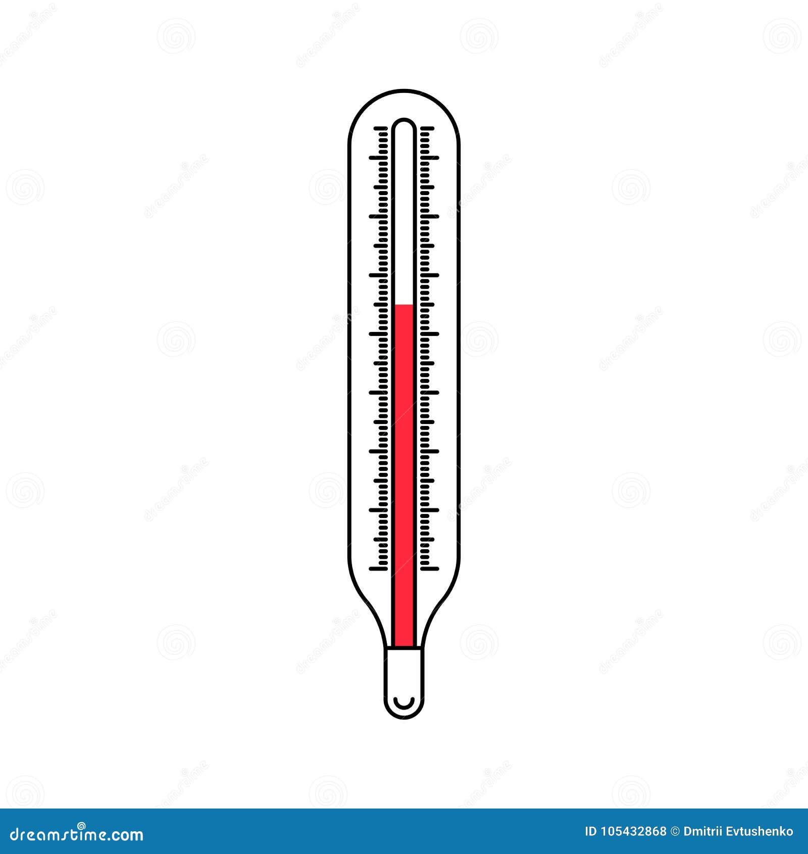 Temperature Icon Vector Isolated On White Background, Temperature Sign ...