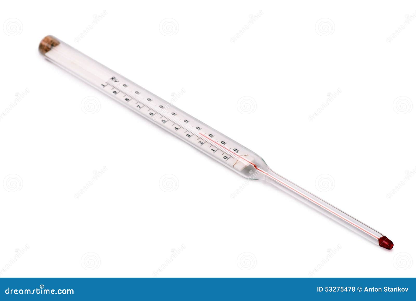 Termometro del laboratorio fotografia stock. Immagine di centigrado ...