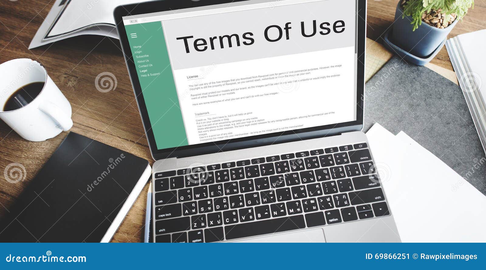 Terms of Use Conditions Rule Policy Regulation Concept Stock Image ...