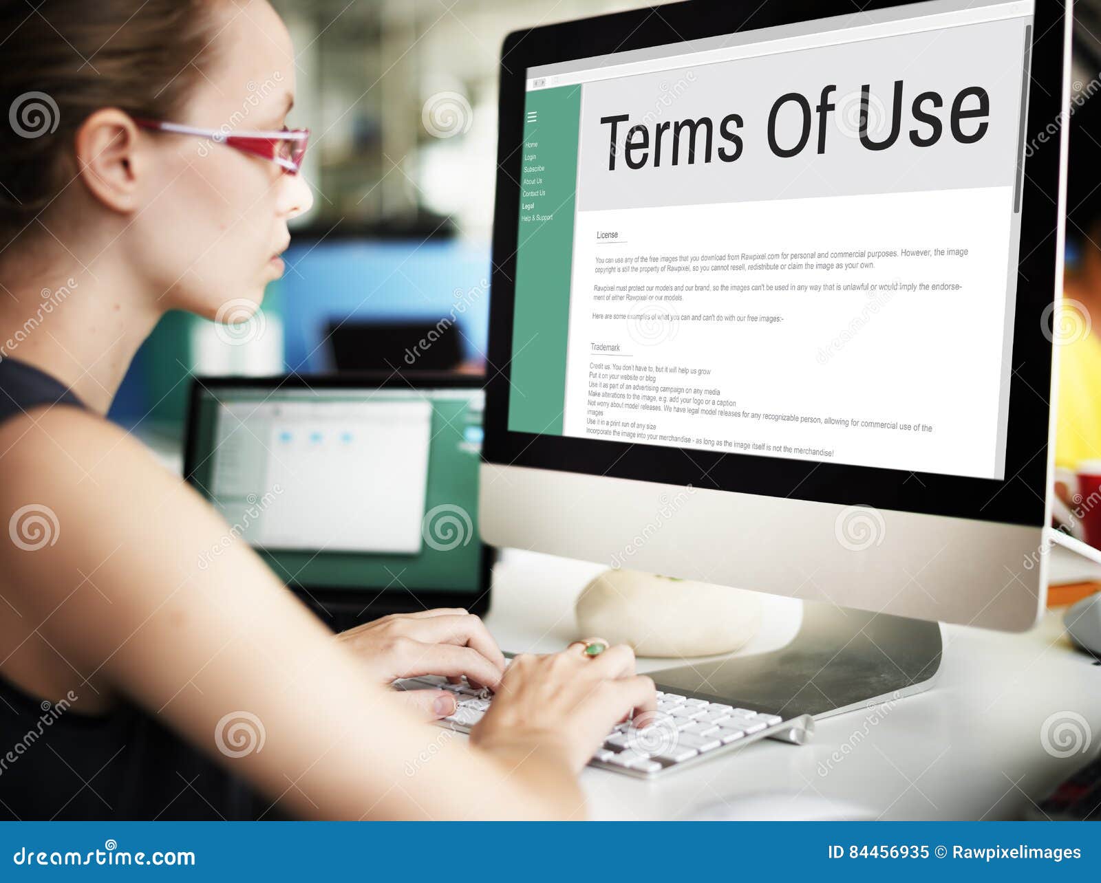 Terms of Use Conditions Rule Policy Regulation Concept Stock Image ...
