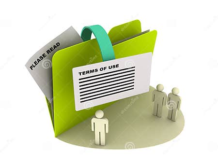 Terms of use icon stock illustration. Illustration of schedule - 10325755