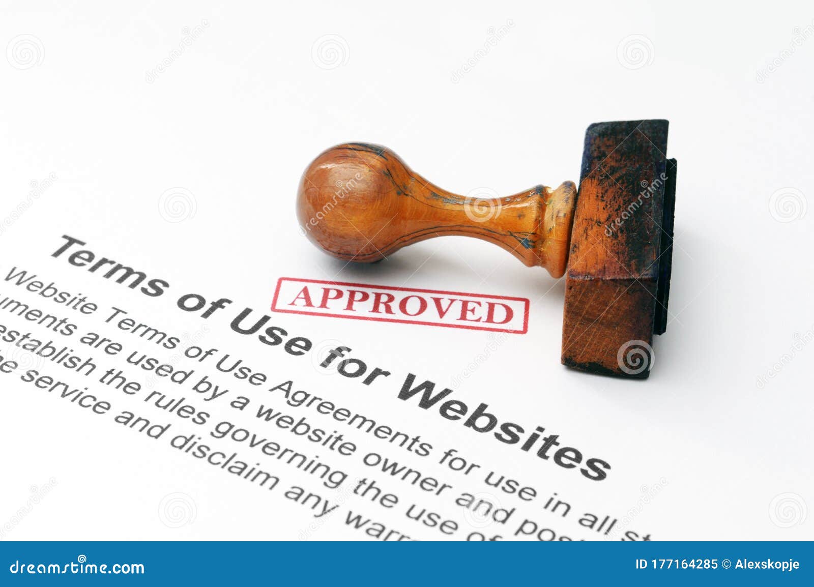 Terms of Use for Websites - Approved Stock Image - Image of blog, macro ...