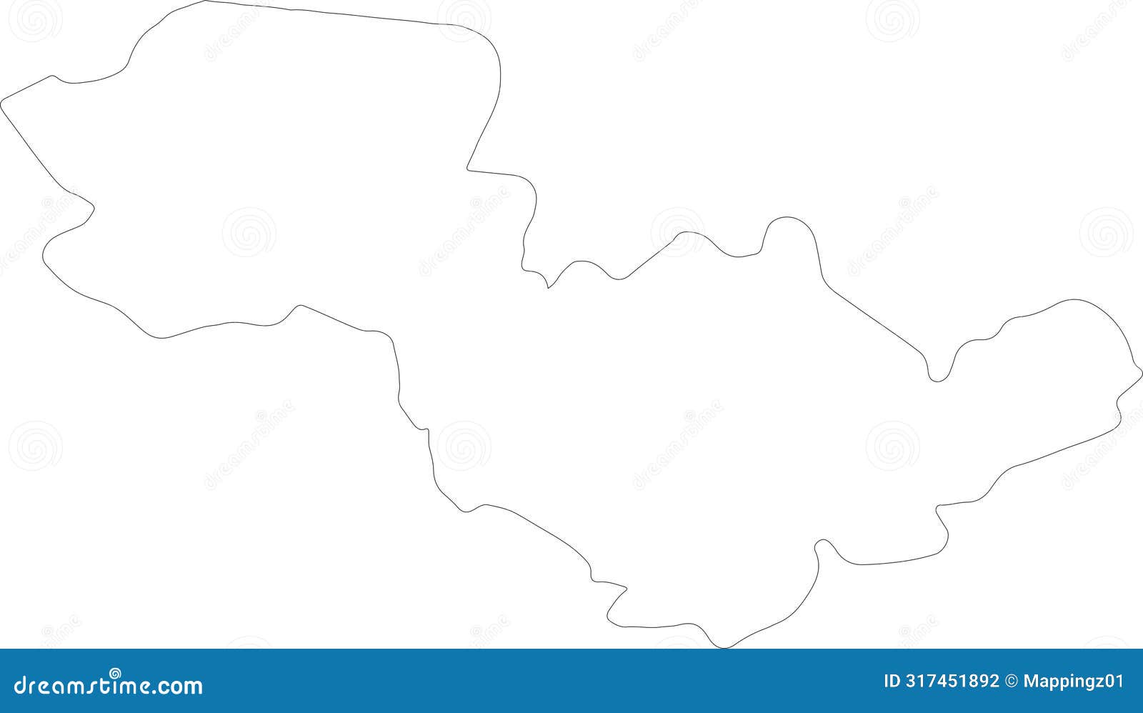 Terni Italy outline map stock illustration. Illustration of geography ...