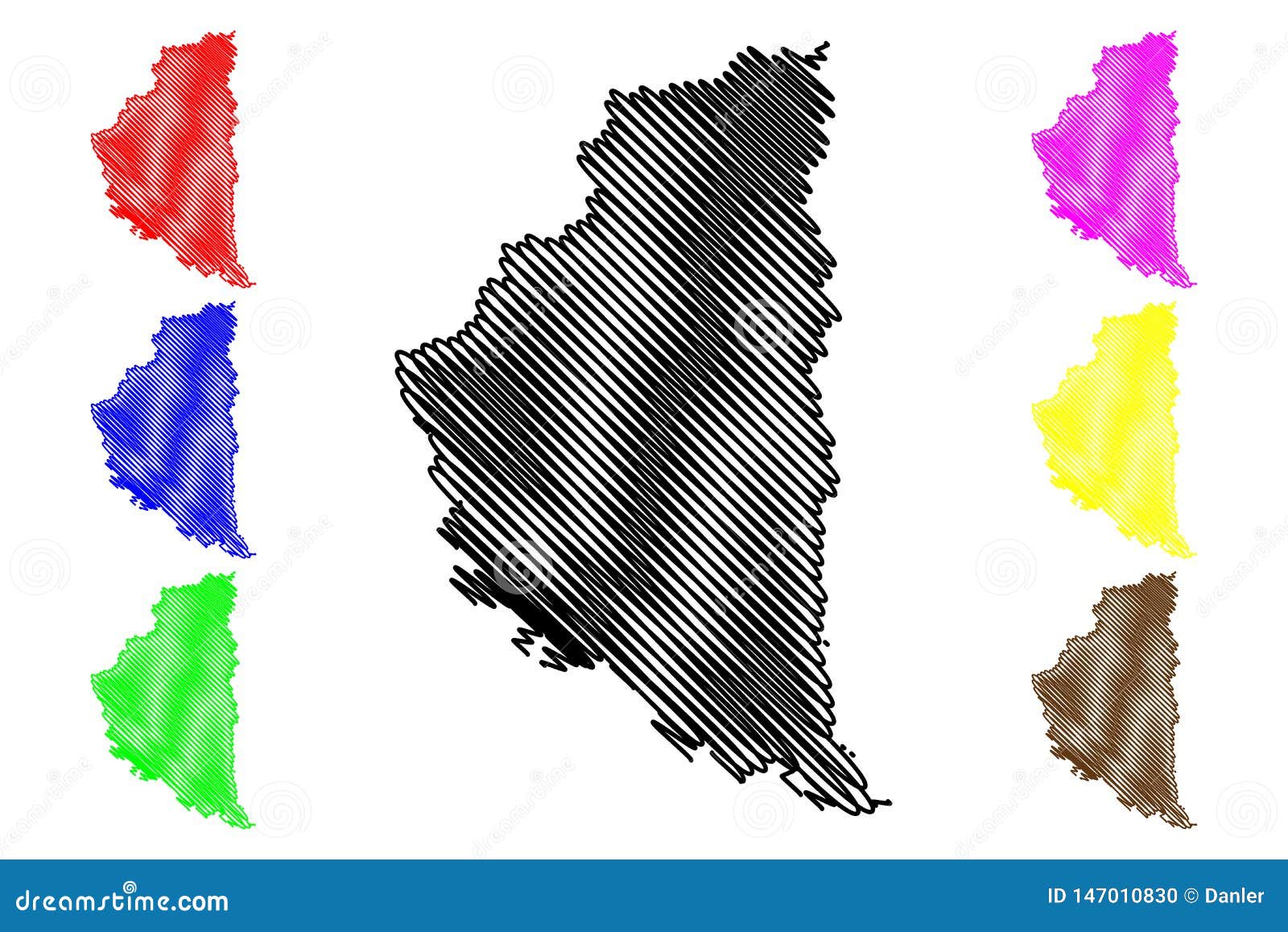 Ternopil Map Vector Silhouette Illustration Isolated On White ...