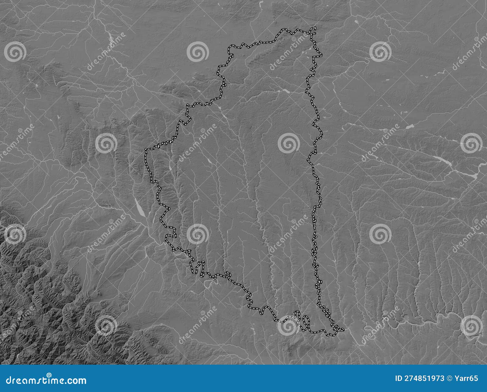Ternopil , Ukraine. Grayscale. No Legend Stock Illustration ...