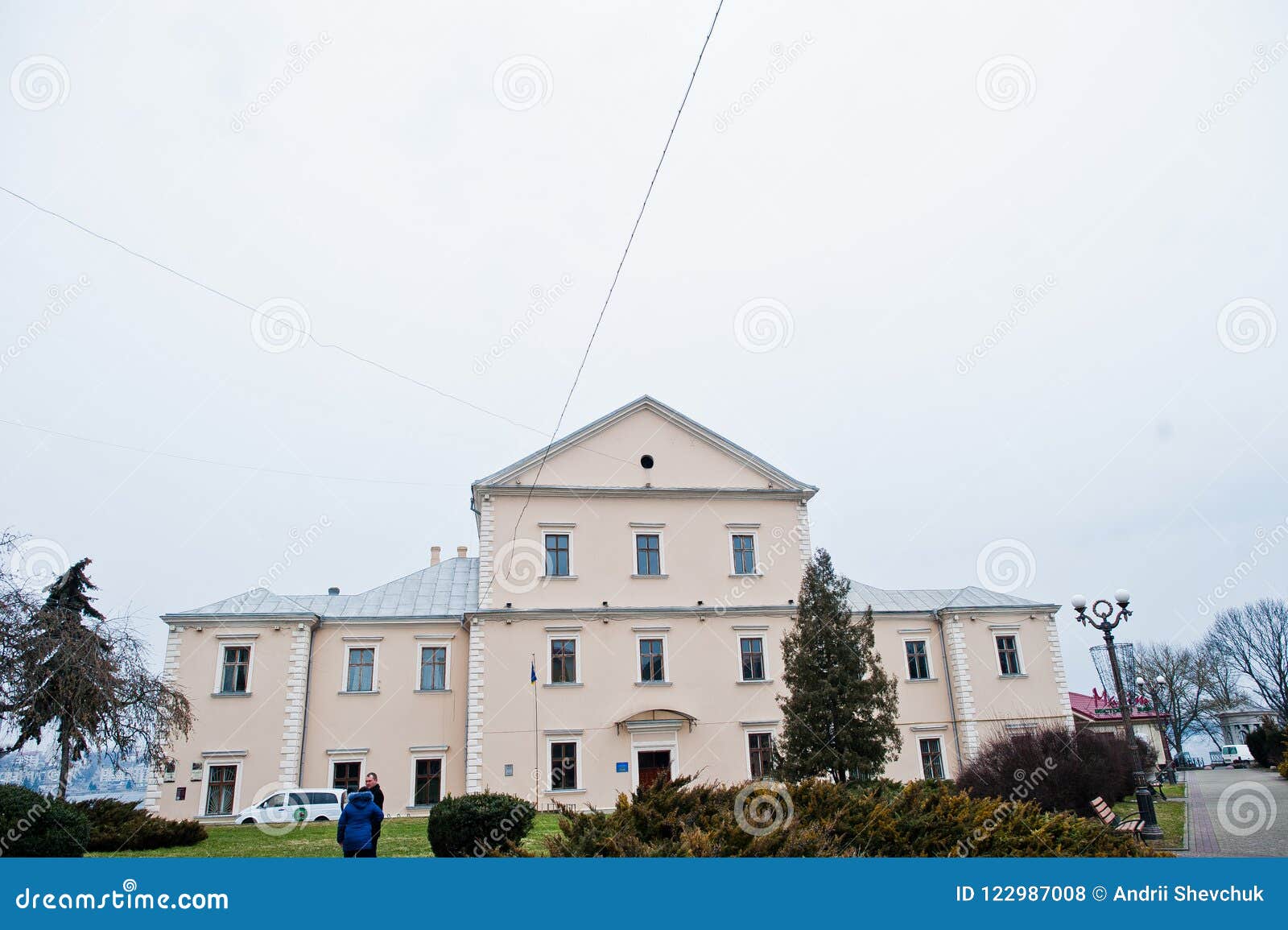Ternopil, Ukraine - July 24, 2018: Castle in the Centre of Ternopil ...