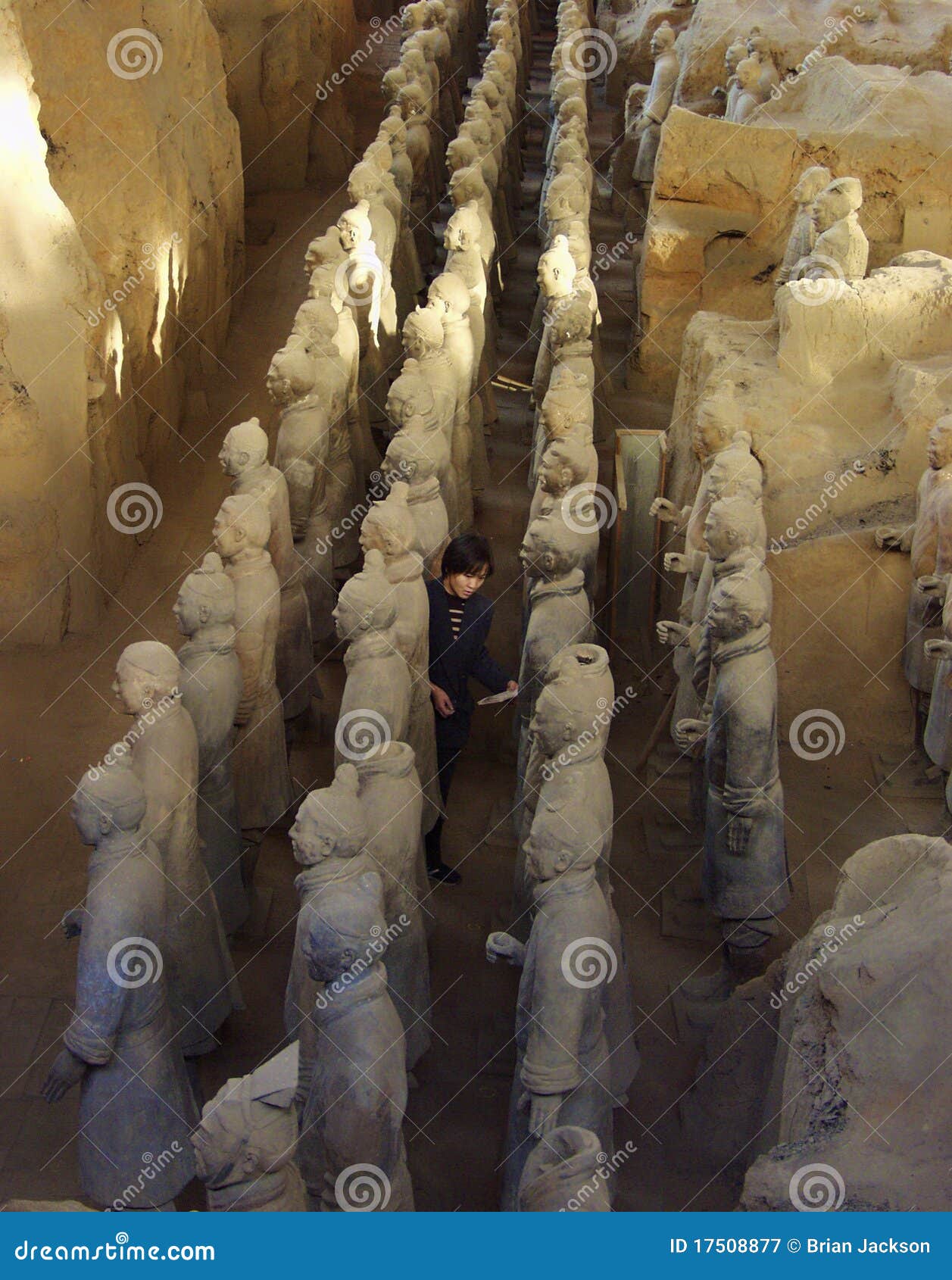 Terra Cotta Warriors editorial photography. Image of historical - 17508877