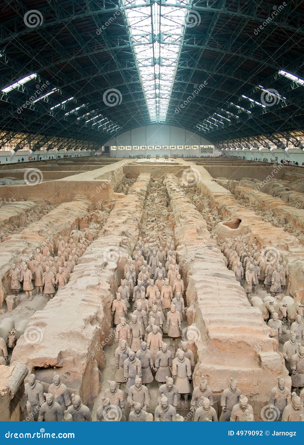 Terra-cotta warriors editorial photography. Image of dynasty - 4979092