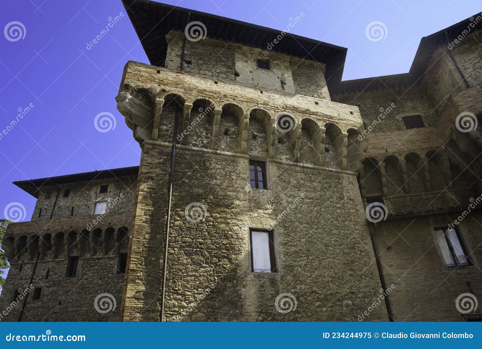 Terra Del Sole, Forli Province: Medieval Castle Stock Image - Image of ...