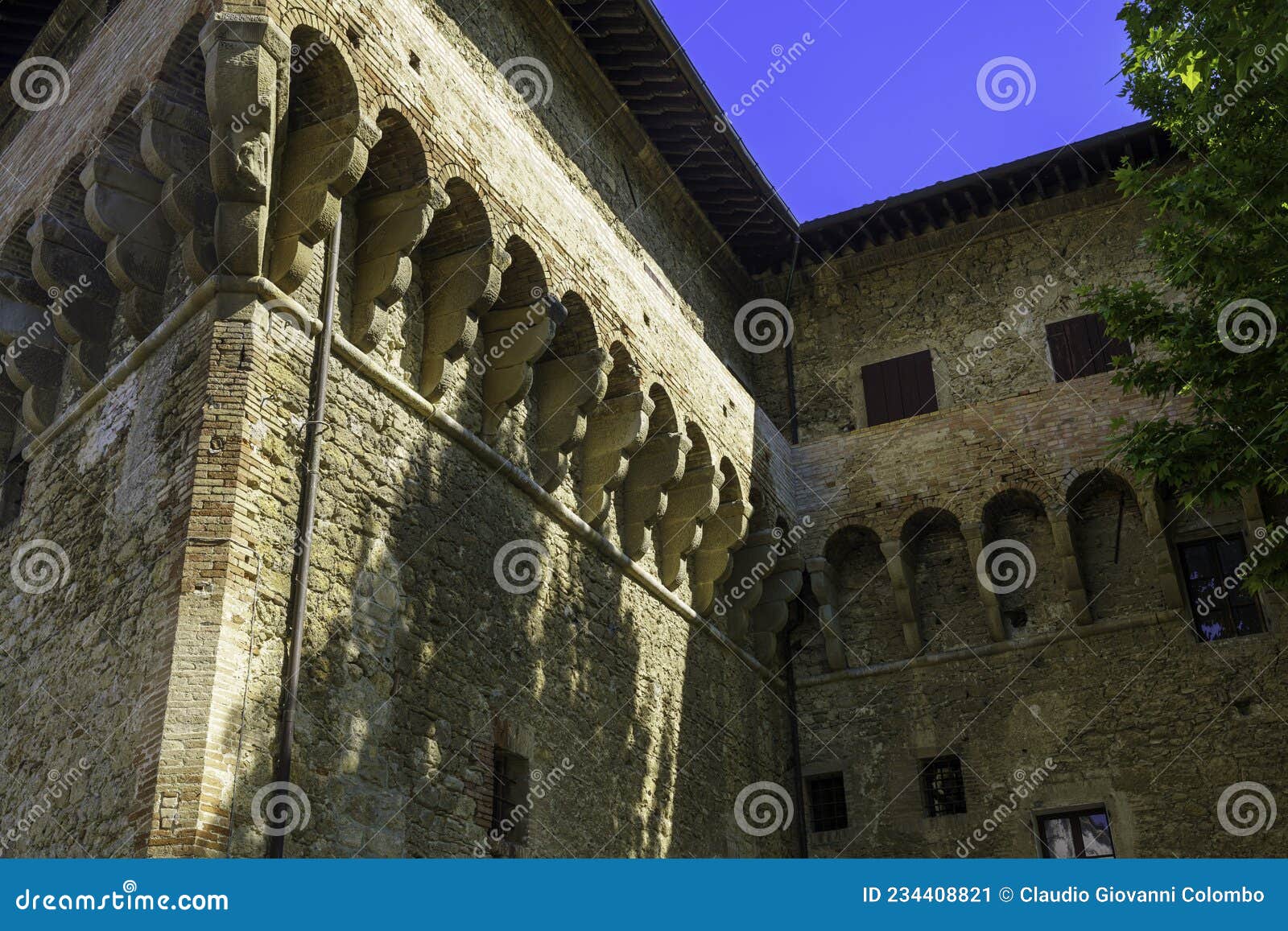 Terra Del Sole, Forli Province: Medieval Castle Stock Image - Image of ...