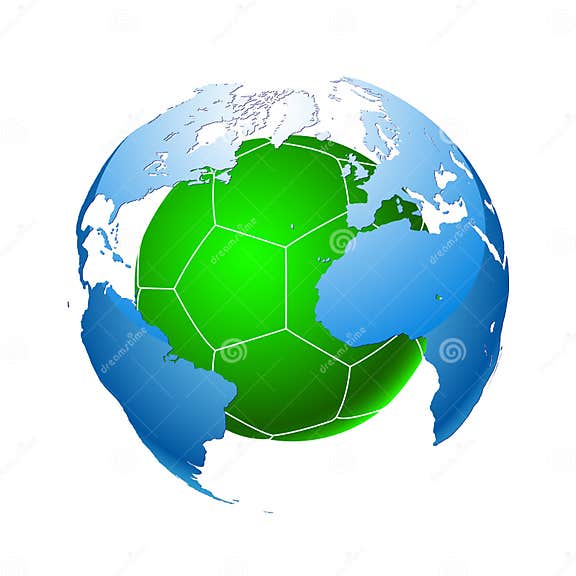 Terra e esfera. ilustração do vetor. Ilustração de orla - 12743391