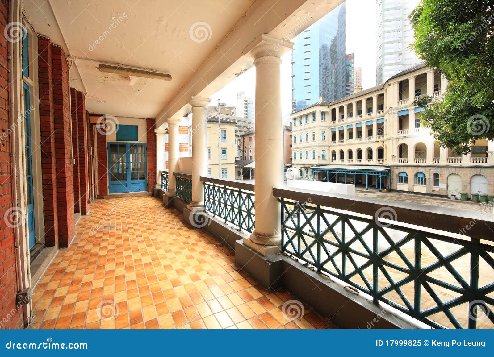 Terrace stock image. Image of outdoors, terrace, perspective - 17999825