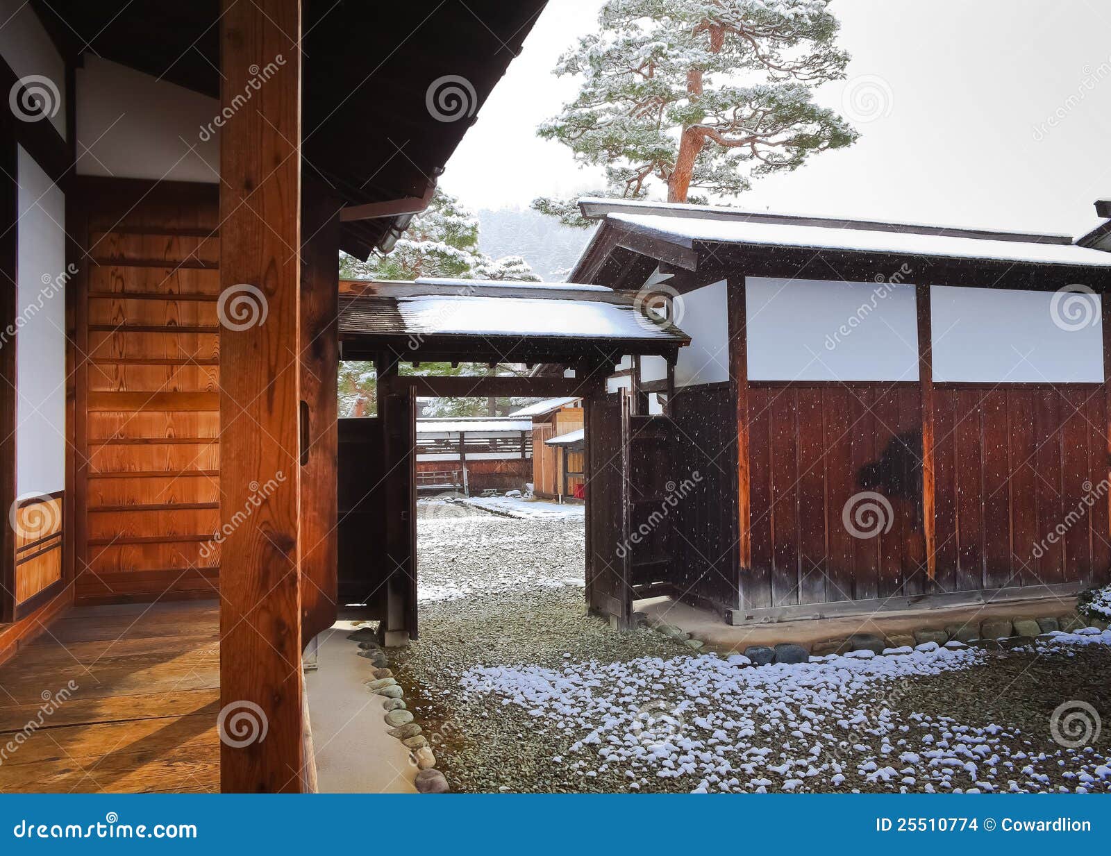 Terrace stock photo. Image of japanese, house, beautiful - 25510774