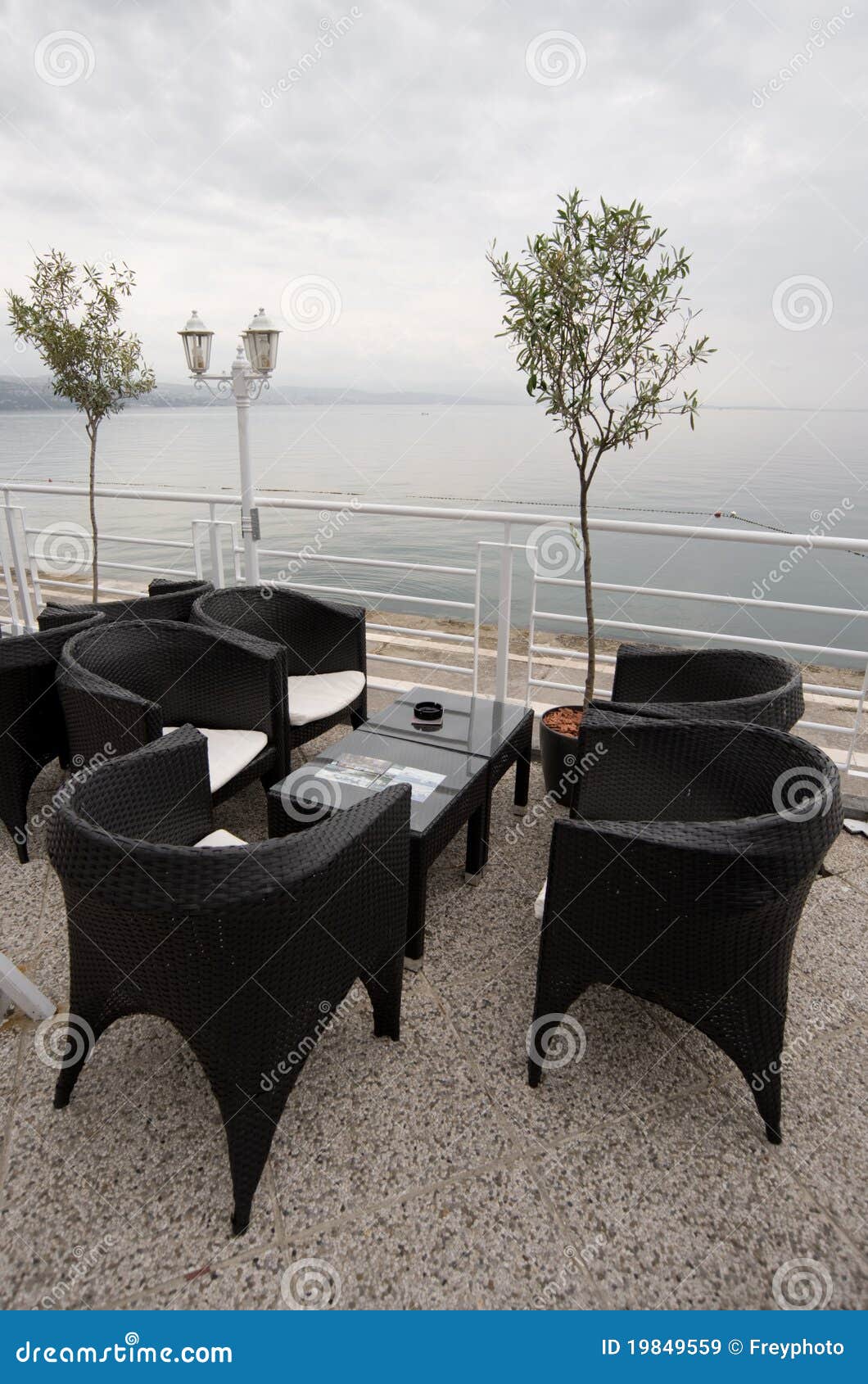 Terrace bar stock image. Image of coast, relaxation, holiday - 19849559