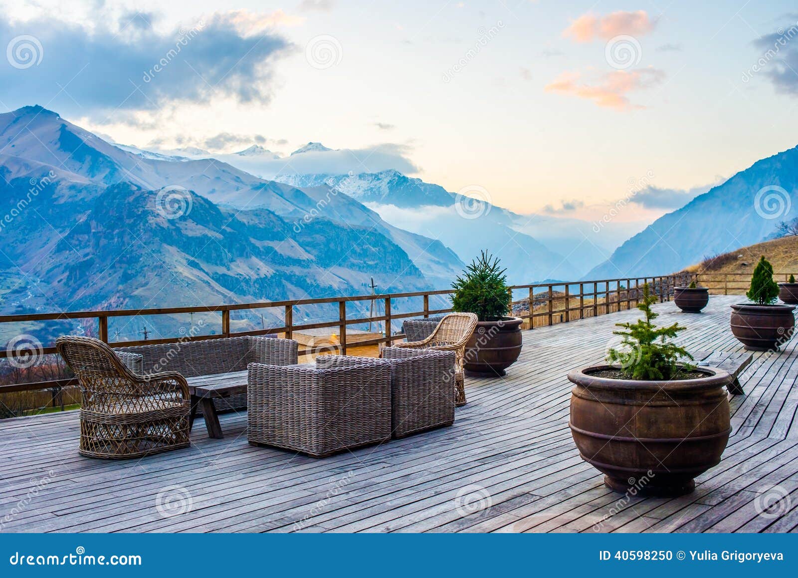 Terrace stock photo. Image of forest, ecology, balcony - 40598250