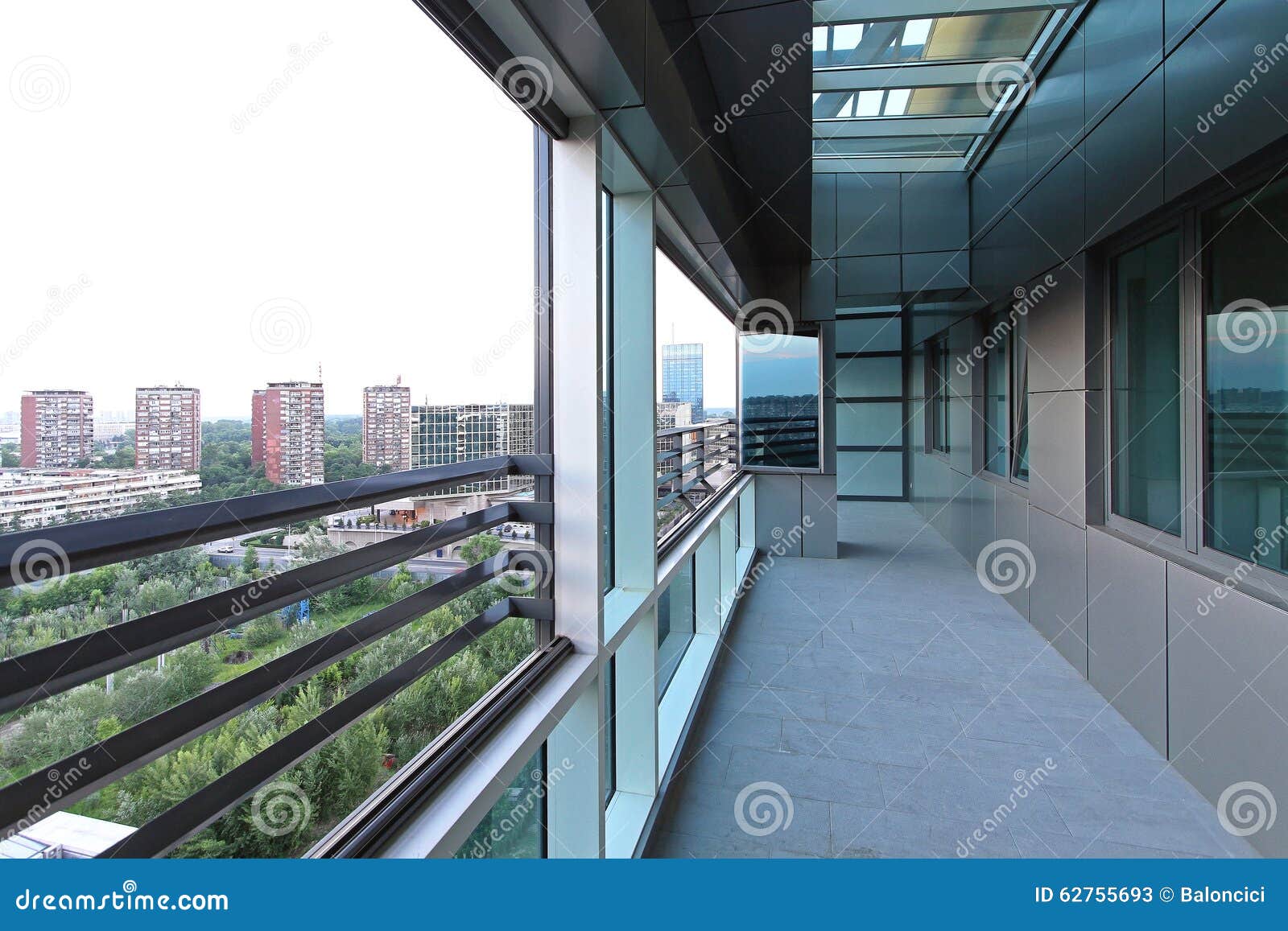 Terrace stock image. Image of windows, view, house, apartment - 62755693