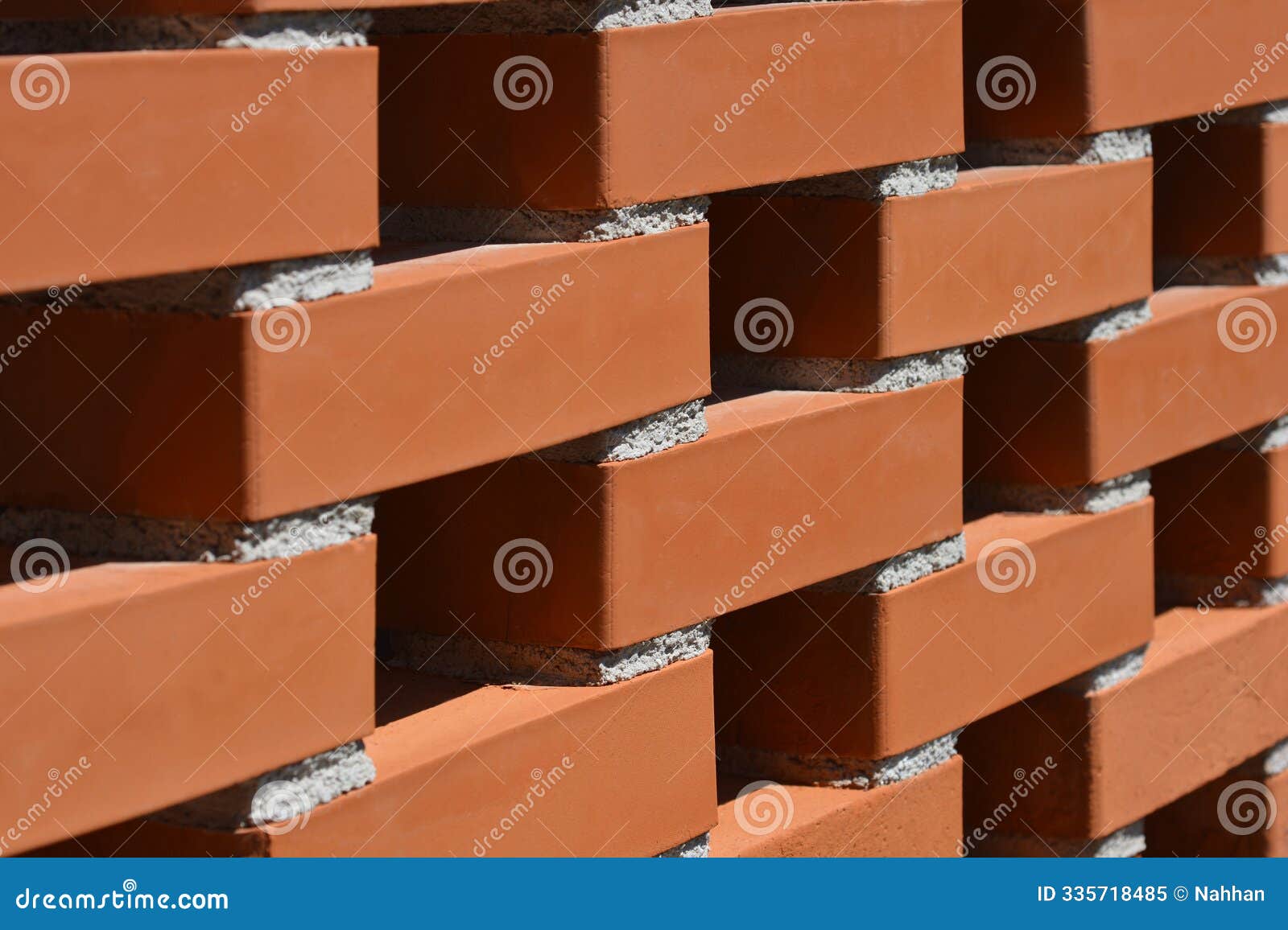 Terrace railing stock image. Image of construction, brick - 335718485