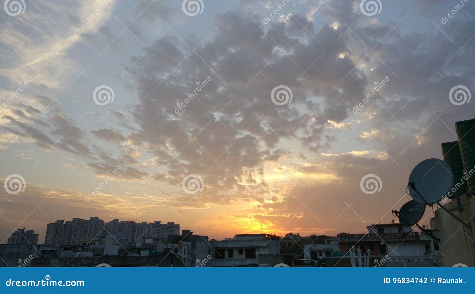 Terrace sunset stock photo. Image of evening, sunset - 96834742