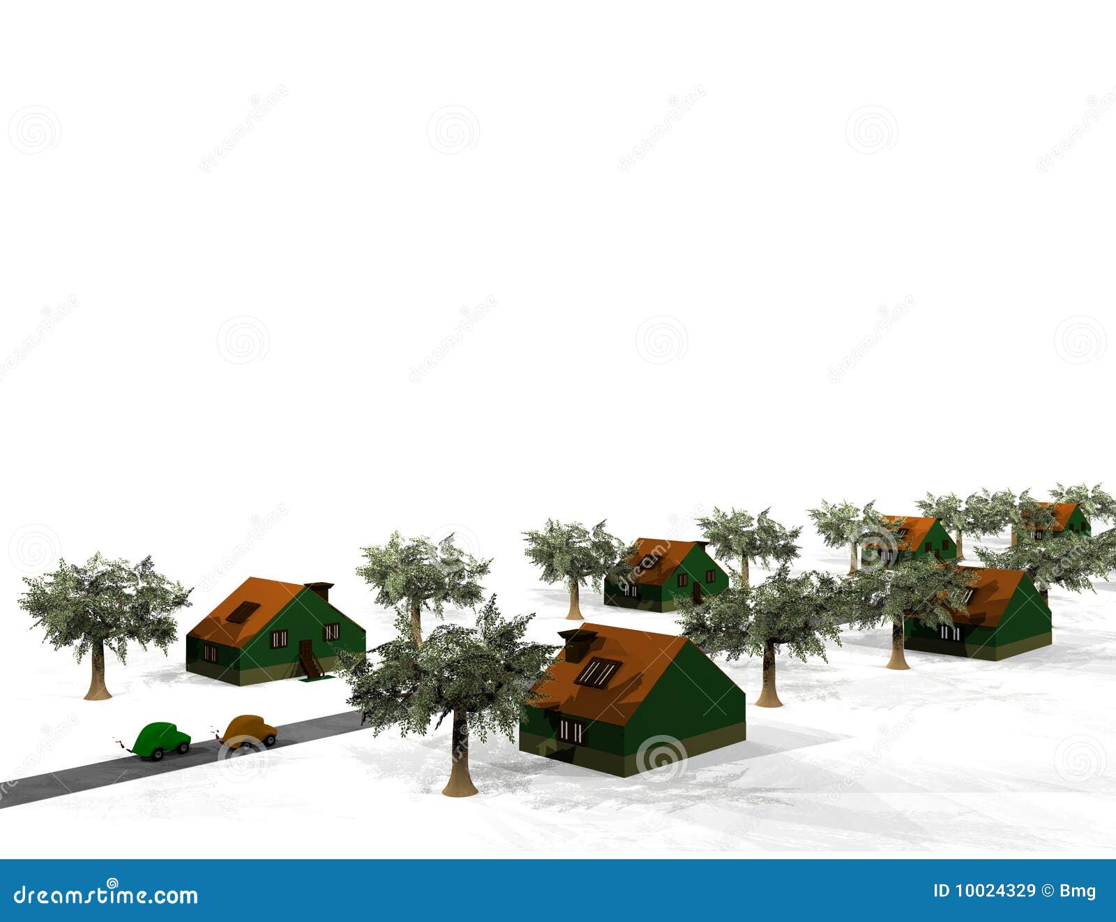 Terraced Houses Icon On White Background. Simple Element Illustration ...