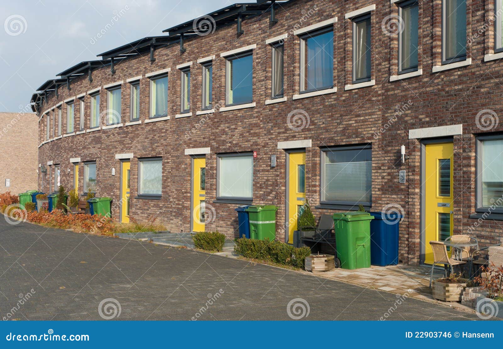 Terraced houses stock photo. Image of city, structure - 22903746